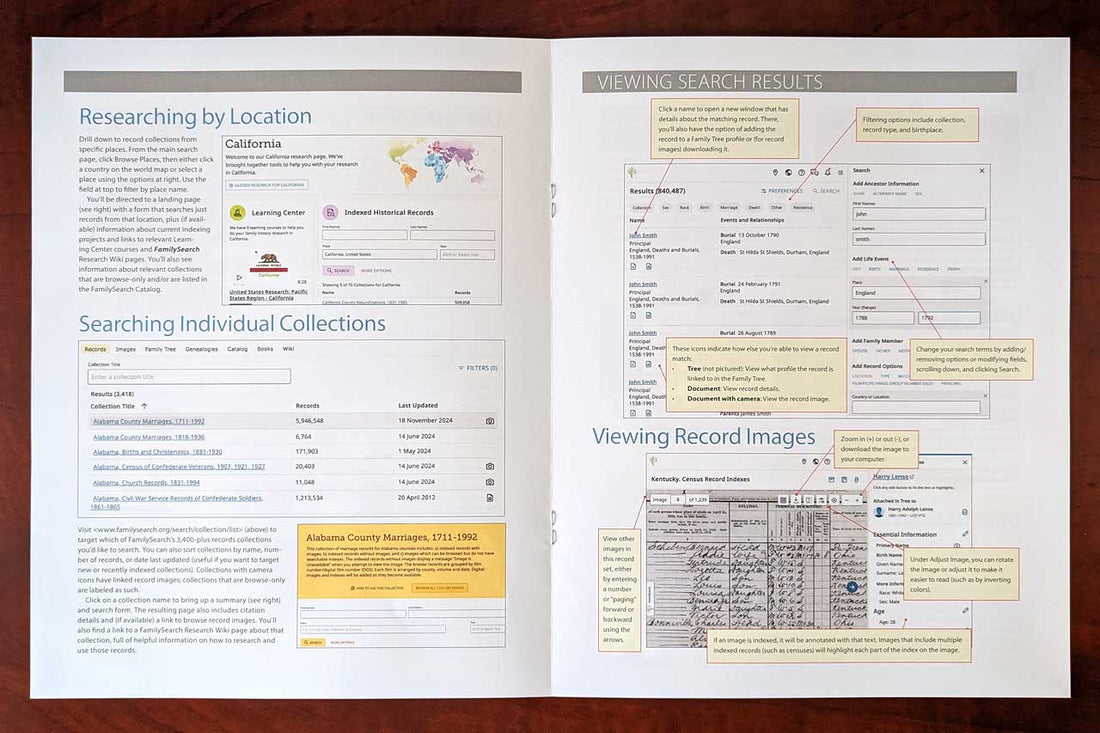 FamilySearch.org Cheat Sheet - Print Edition – Family Tree Magazine Store